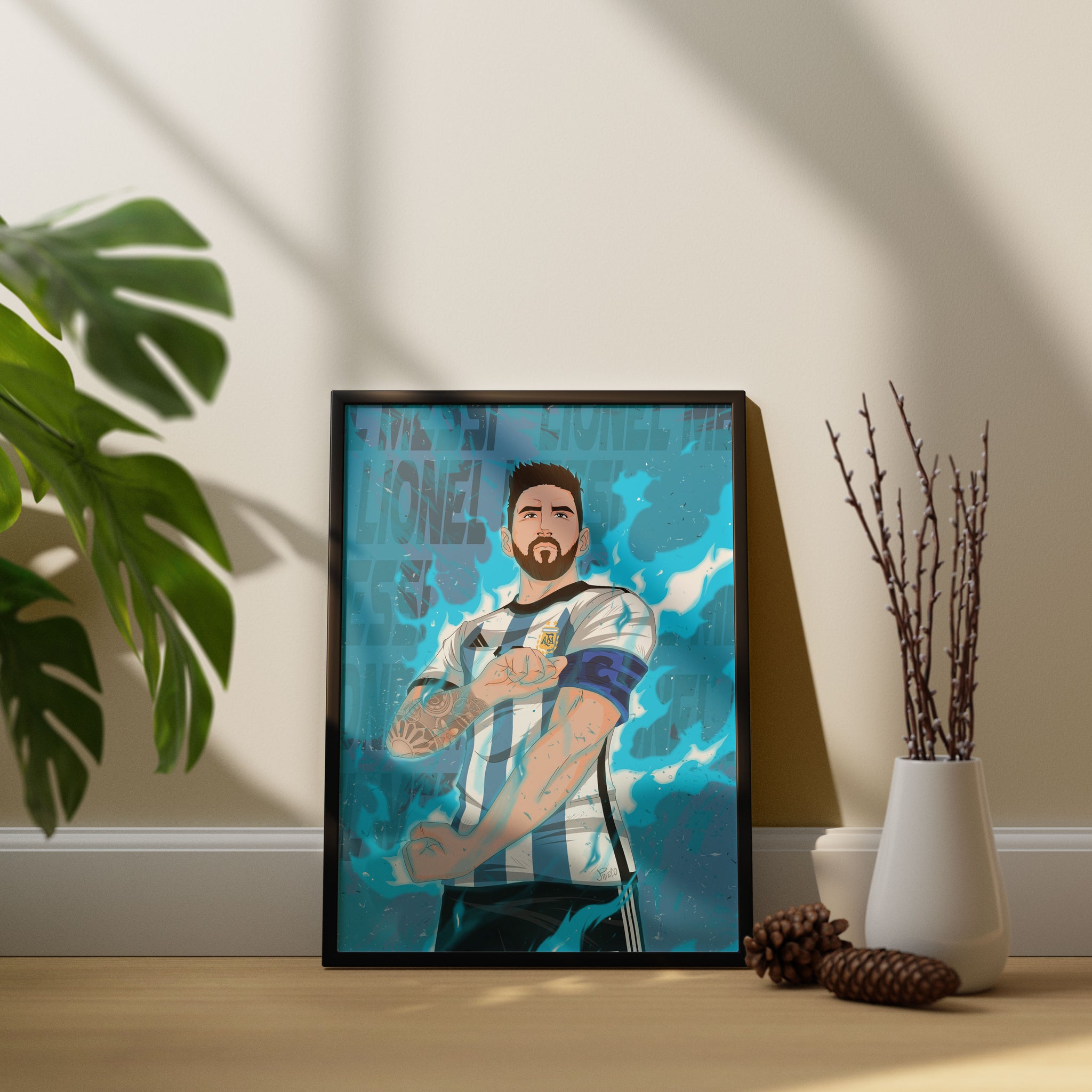 Lionel Messi Jesey Photo Frame – Oye Aalsi